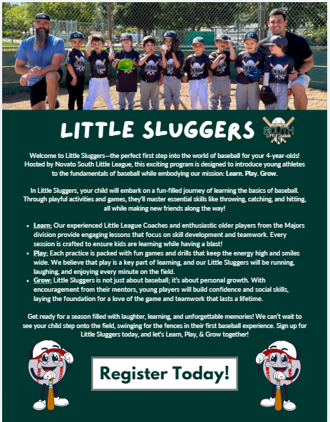 Little Sluggers - Novato South Little League